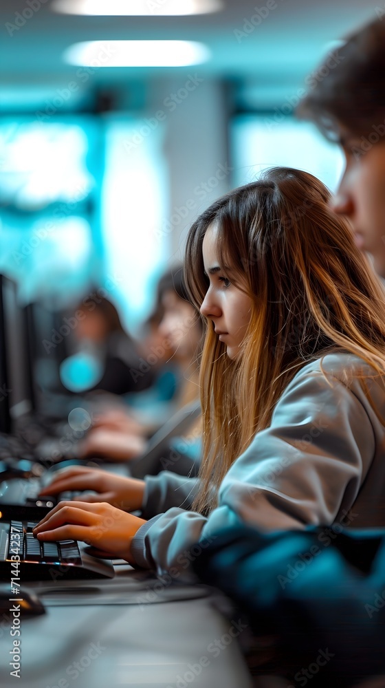 Back to school, Computer Lab Concentration, Showcase the concentration ...