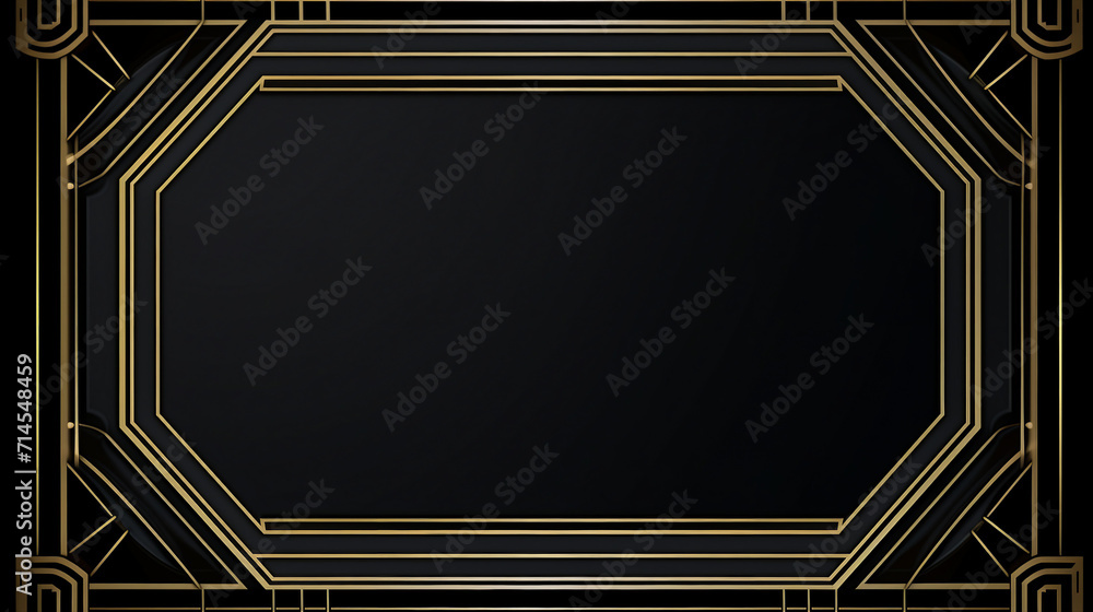 Vector Border Frame Line Deco Label on Isolated Background with Copy ...