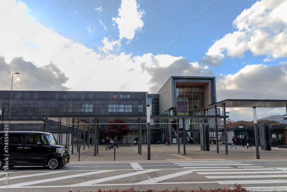 Takayama Station is served by the JR Central Takayama Main Line, and is ...