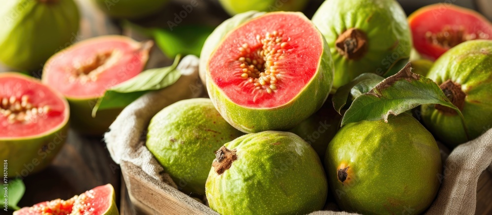 Protect guava fruit with a cloth bag to avoid pests and anticipate ...