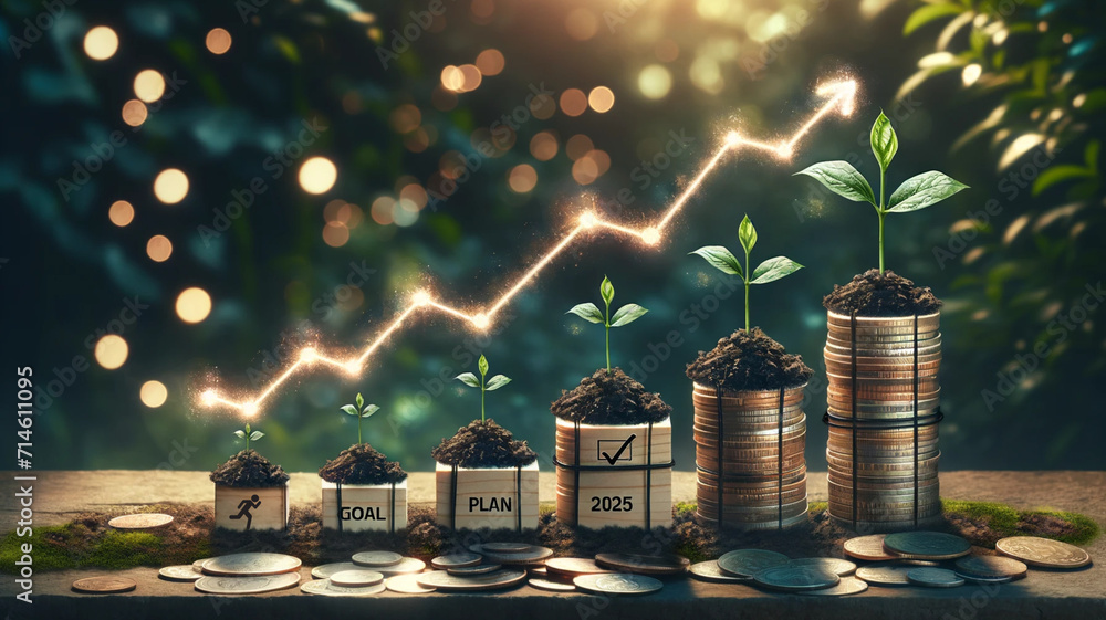 Conceptual Growth and Success Strategy for 2025 ,An inspiring concept ...