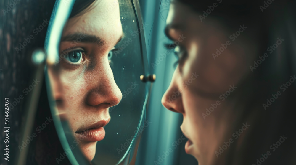 Soulful Gaze: Navigating Self-Reflection in Hyper-Realistic Detail ...