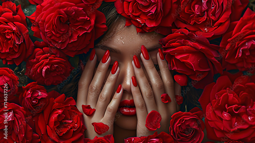 A portrait of a beautiful girl & Embark on a visual journey of feminine ...