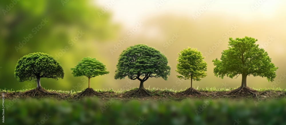 Trees are living organisms that undergo metabolic functions like ...
