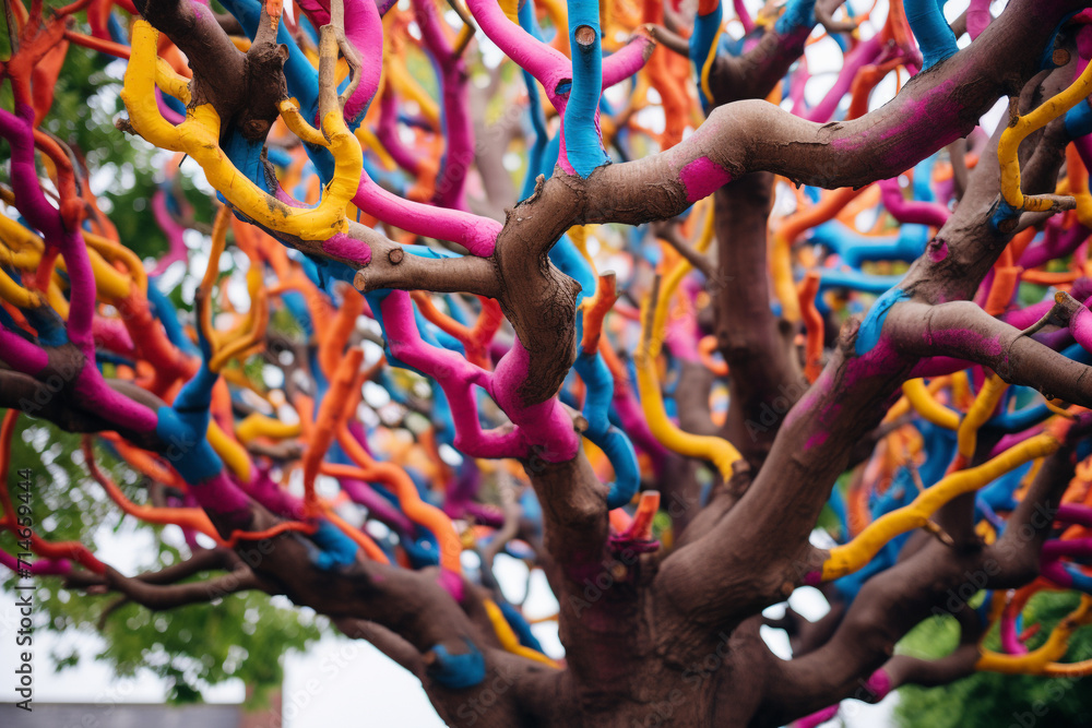 the enduring strength and flexibility of trees as they withstand the ...