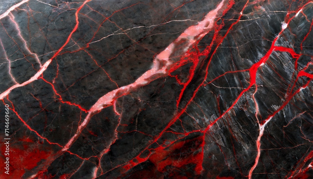black and red high detail marble and granite stone texture with red ...
