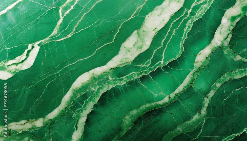 emerald green marble texture abstract background with veins natural ...