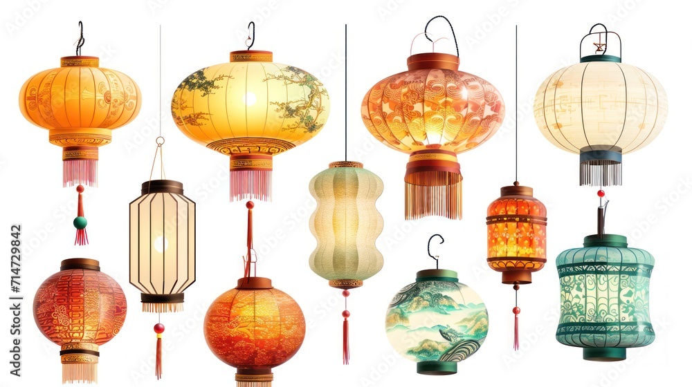 Vector illustration of a collection of different type of holiday ...