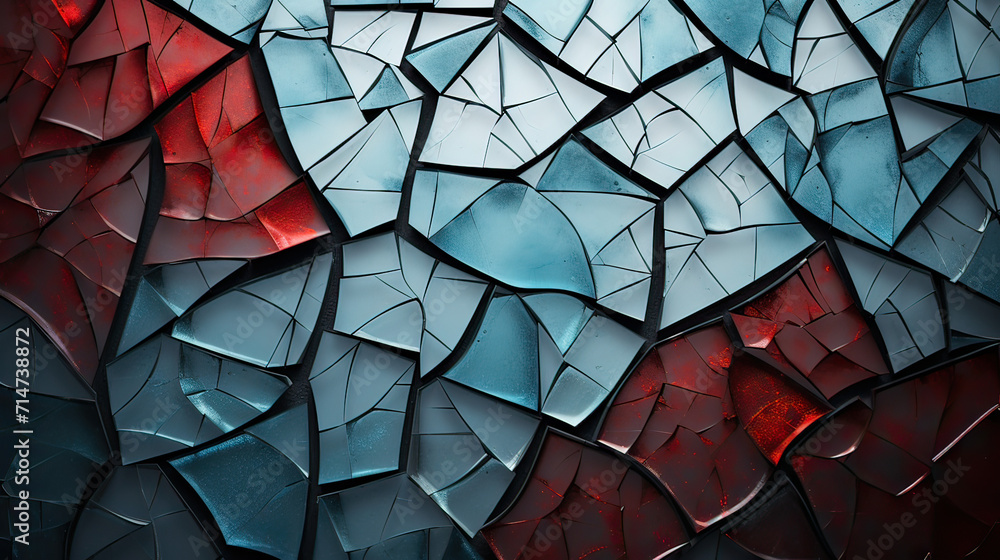 Crack background, the intricate details of different crack patterns ...