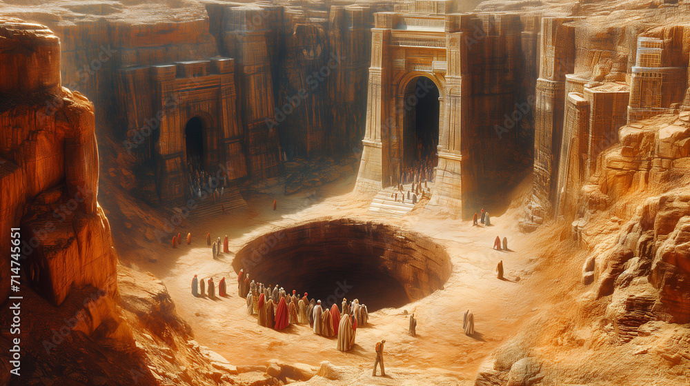 Celestial Architects: Traverse an Imagined Ancient Sacred Space, Where ...