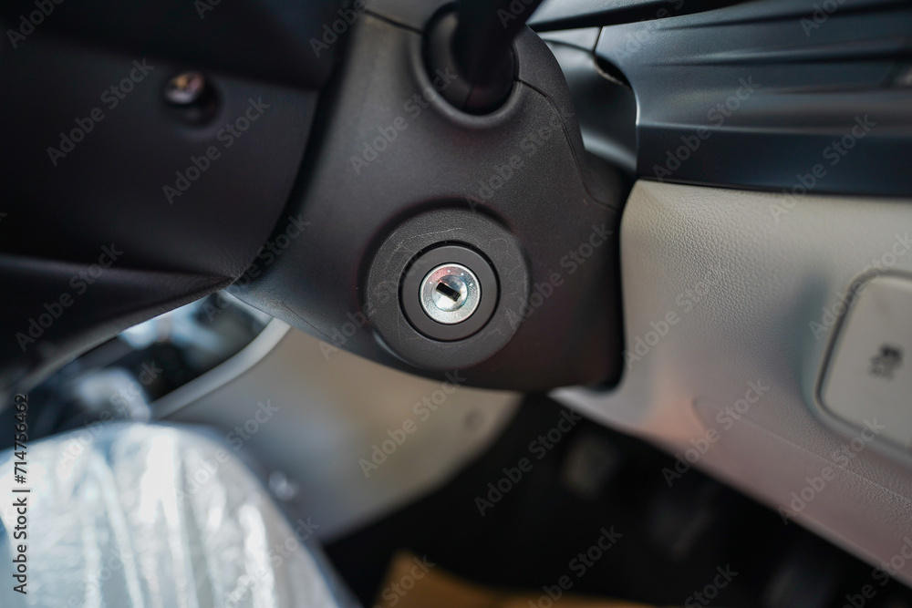 engine start key hole in the car stock images, Engine starting systems ...