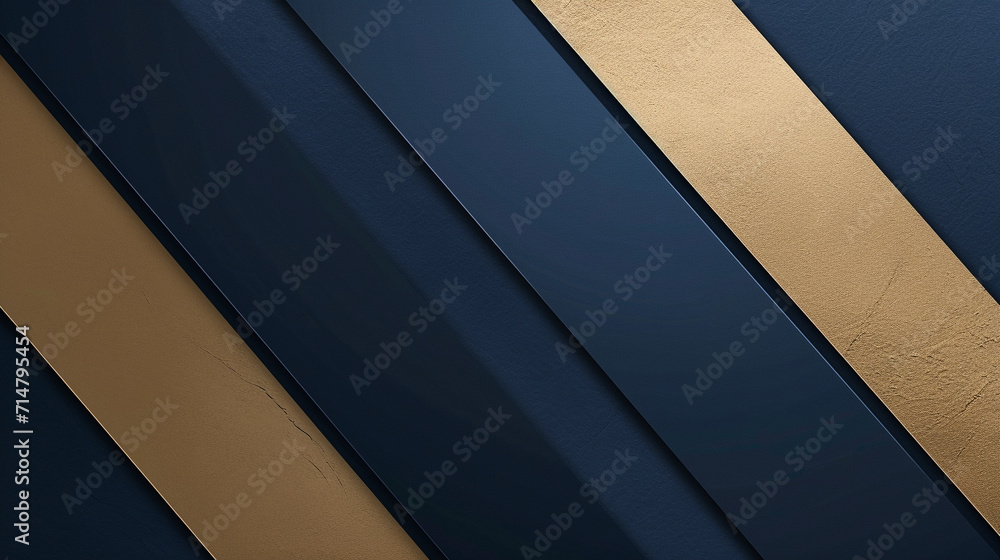 Navy Blue and Tan abstract background vector presentation design ...