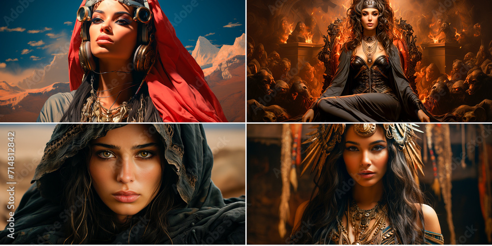 Foto de Isis personifies the ideal of femininity and motherhood in ...