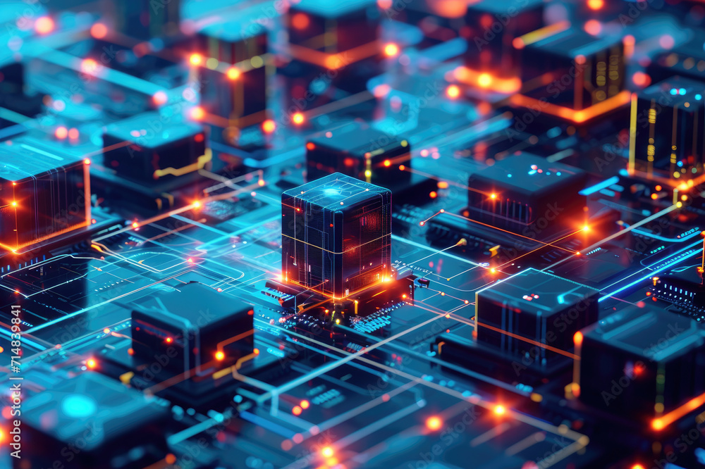 Diagrams displaying secure network architecture with encrypted ...