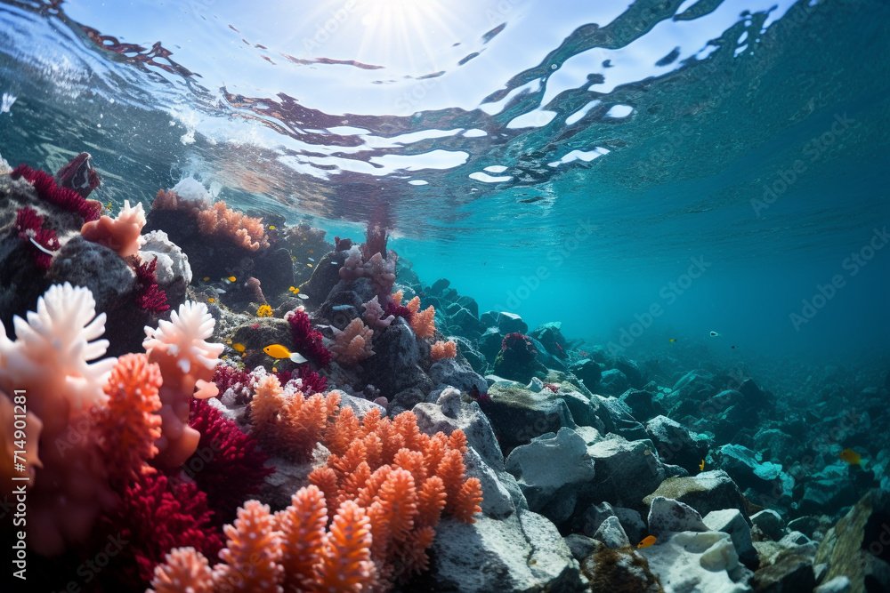 fresh and pure the underwater habitat and ecosystems around glaciers ...