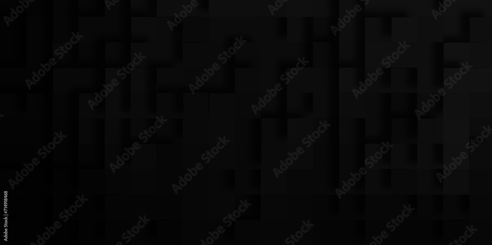 Modern geometric premium luxury block pattern black abstract background ...