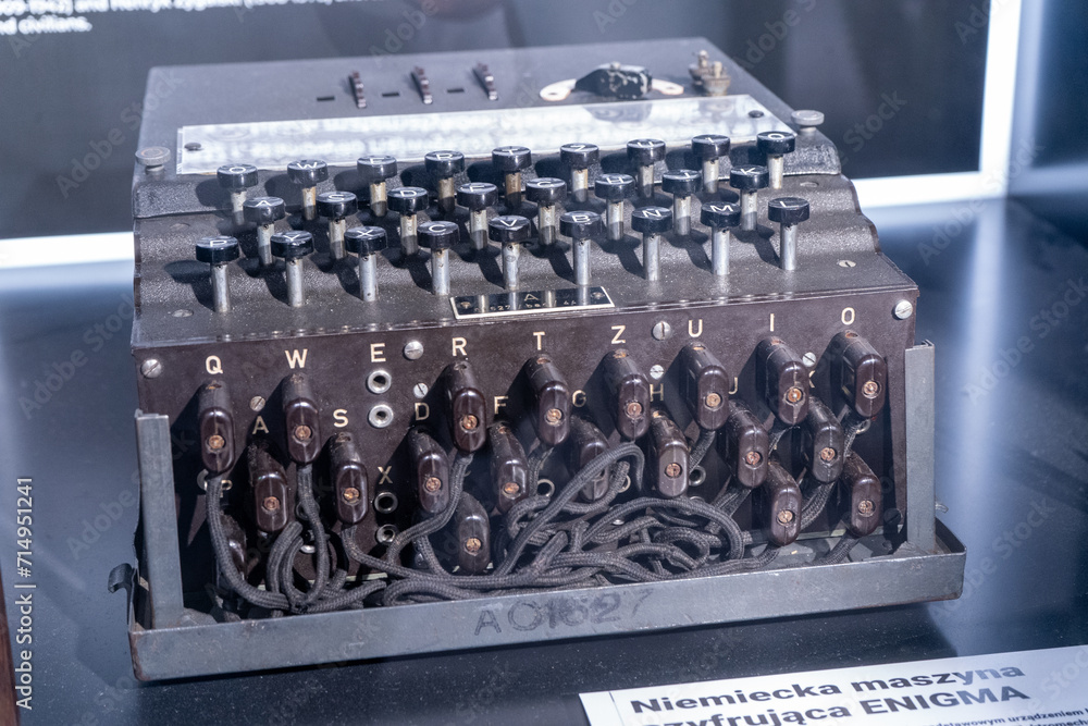 Enigma Machine. Legendary encryption device Used to decode enemy ...