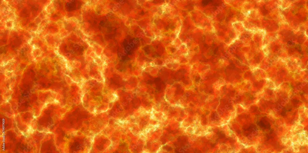 Abstract magma, lava flowing smooth waves background. Fire like. dark ...