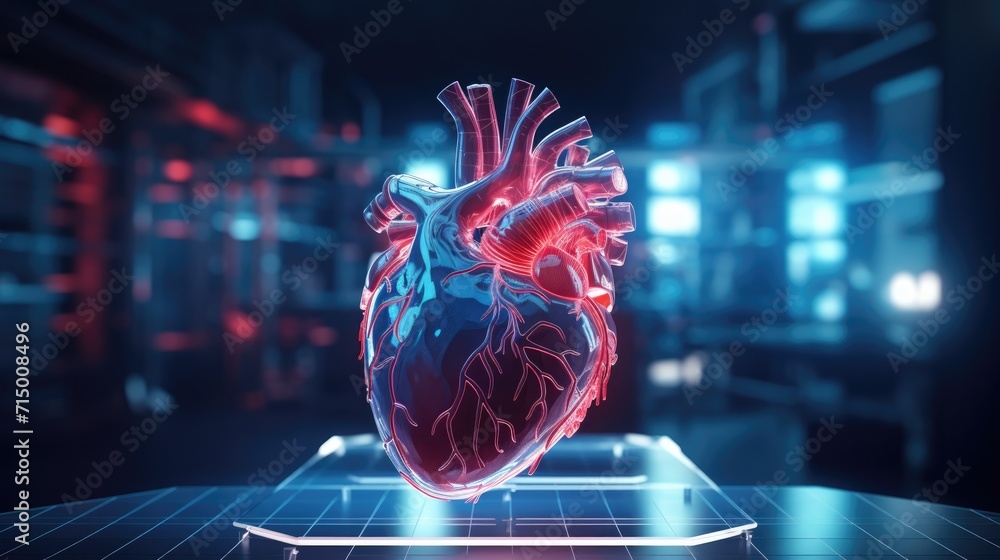 Transplantation human heart. 3D modeling in the field of internal organ ...