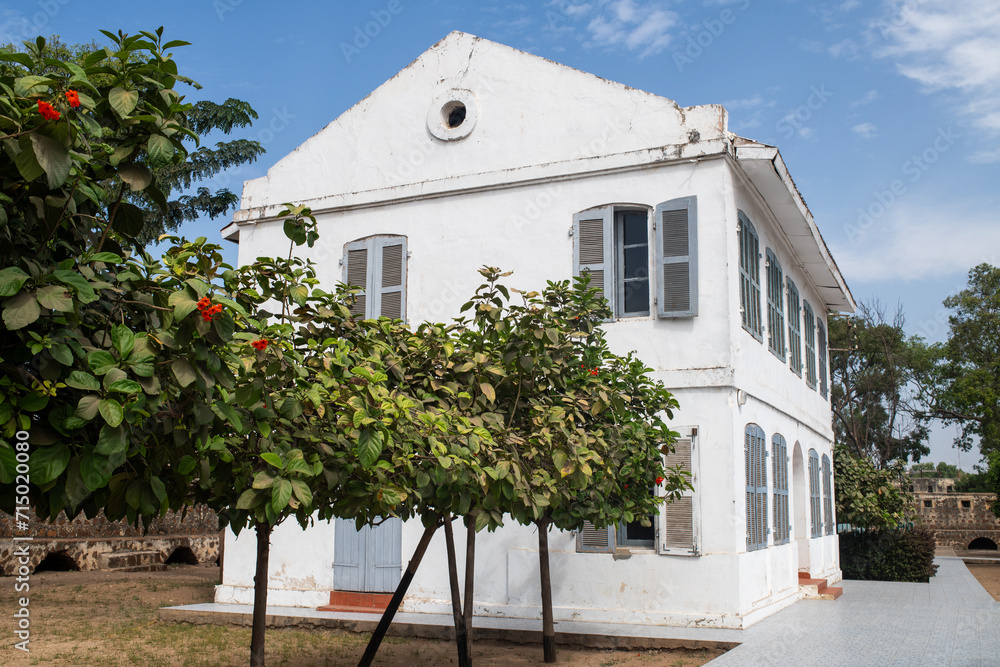 Le musée de la ville de Thiès au Sénégal en Afrique de l'Ouest Stock ...