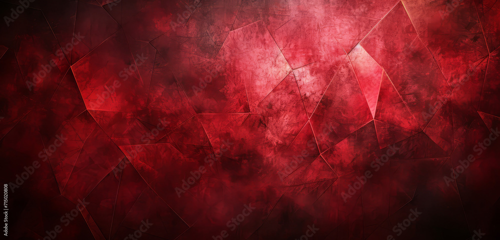 Dark grunge background with abstract red shards. Stock Illustration ...