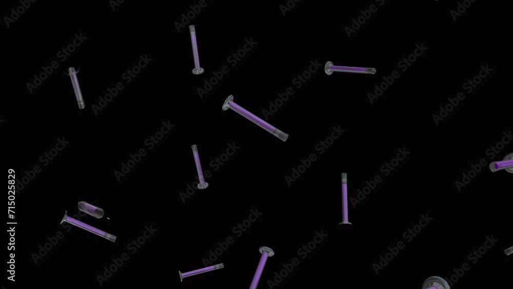 Graduated cylinder background. Falling glass graduated test tubes over ...