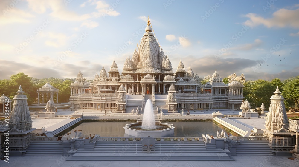 shri Ram Mandir Temple in Ayodhya,birth place Lord Rama, 22nd January ...