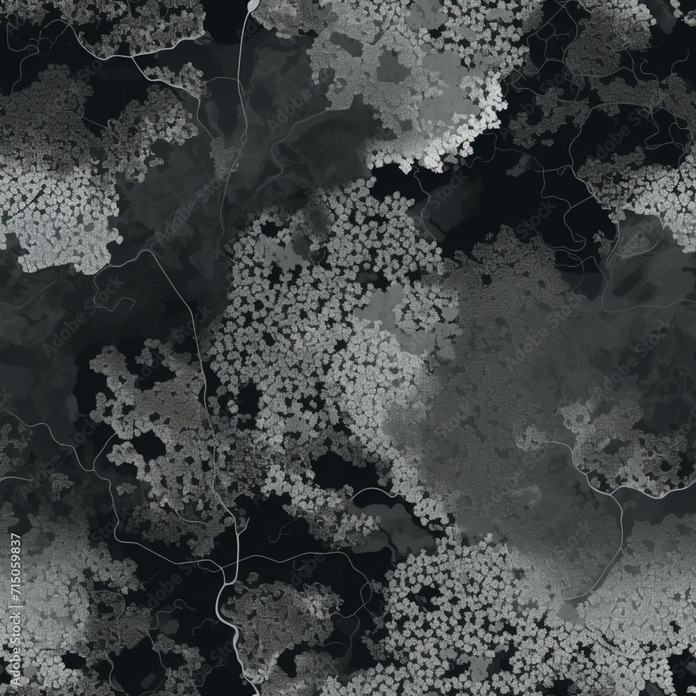 texture map of rivers and lakes and forests and meadows, with lakes and ...