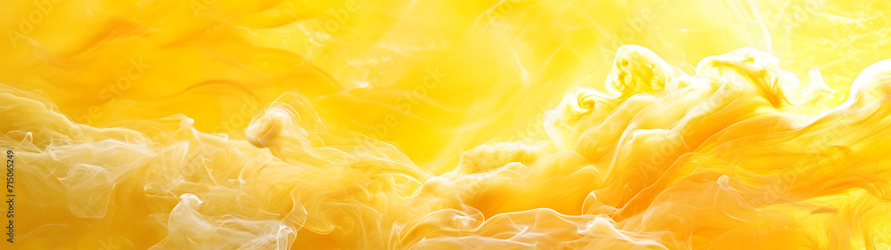 Yellow and White Substance Found in Water, Natural Phenomenon Captured ...