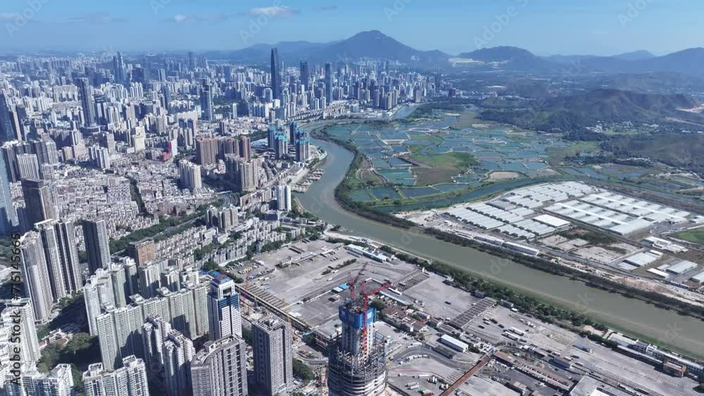 Lok Ma Chau Loop Hong Kong-Shenzhen Innovation and Technology Park and ...