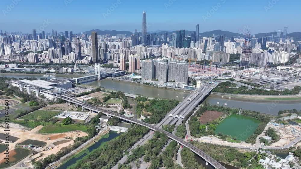 Lok Ma Chau Loop Hong Kong-Shenzhen Innovation and Technology Park and ...