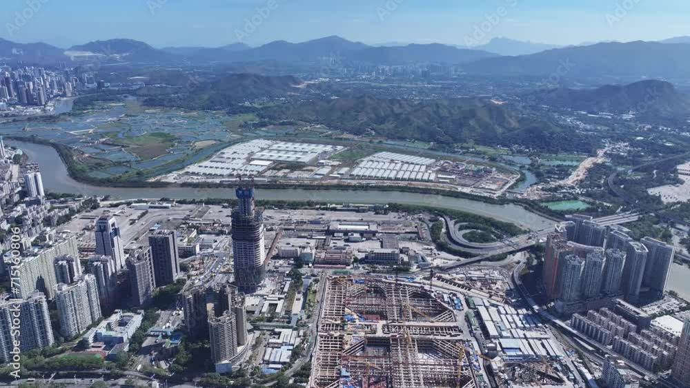 Lok Ma Chau Loop Hong Kong-Shenzhen Innovation and Technology Park and ...