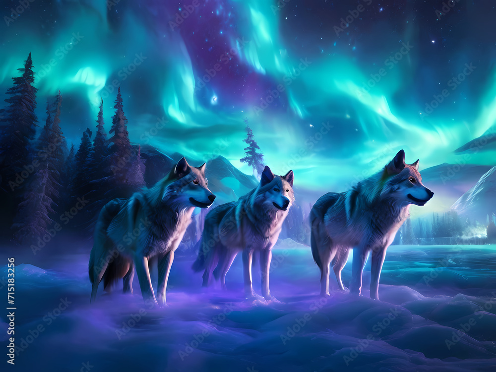 Immerse yourself in a scene of magical realism with a pack of quantum ...