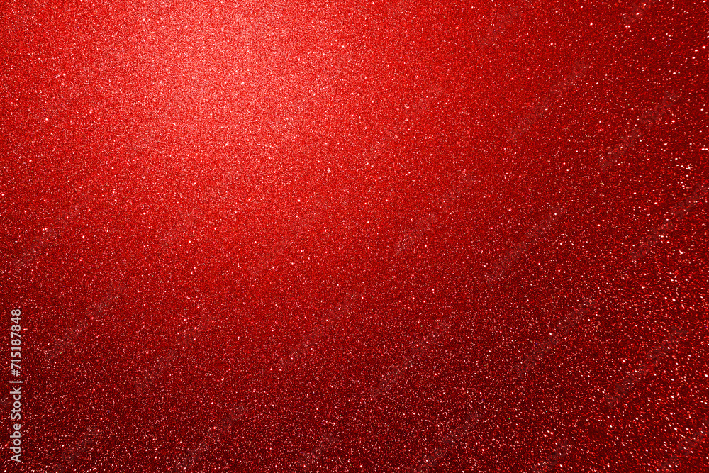 Red glitter paper texture background with space. glitter star effect ...