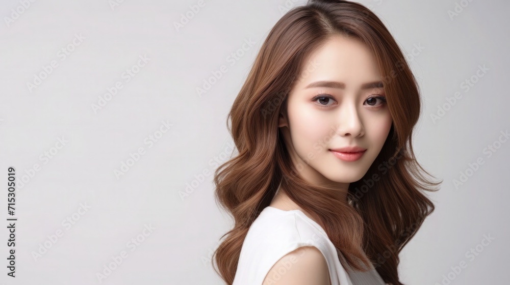 Beautiful Asian Chinese Woman Portrait Studio Photo Photography Profile ...