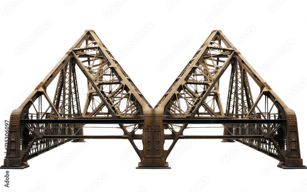 Look at the Design and Function of a Constructed Truss Bridge on a ...