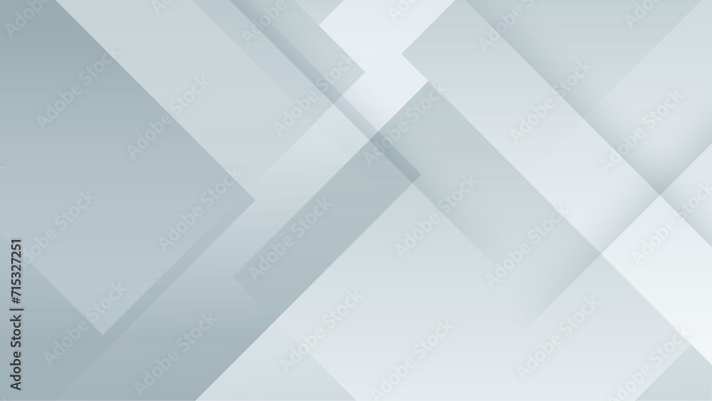 White vector abstract geometric shapes background. White vector ...