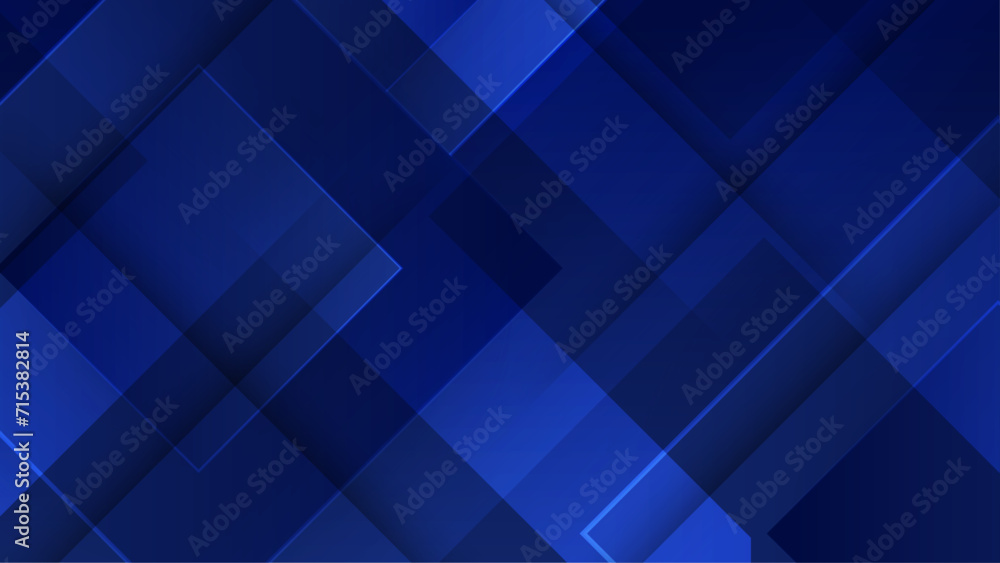 Blue vector minimalist simple abstract geometric background. Blue ...