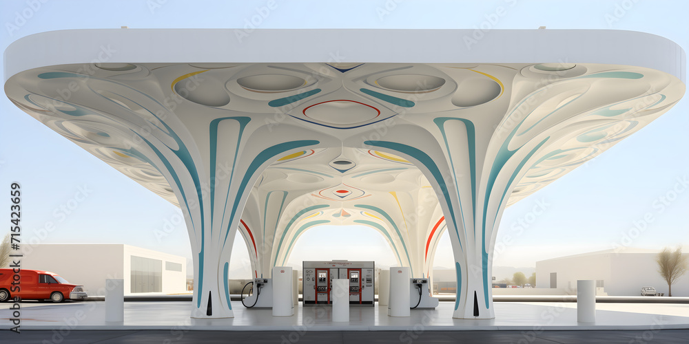 Charging station design ideas for energy-saving electric vehicles ...