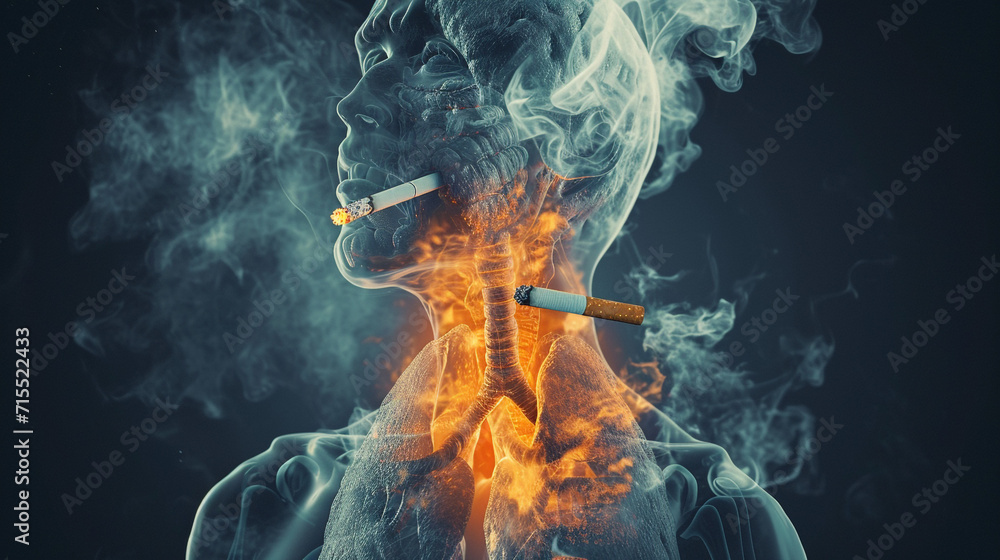 Illustration of a thought-provoking visual concept for No Tobacco Day ...