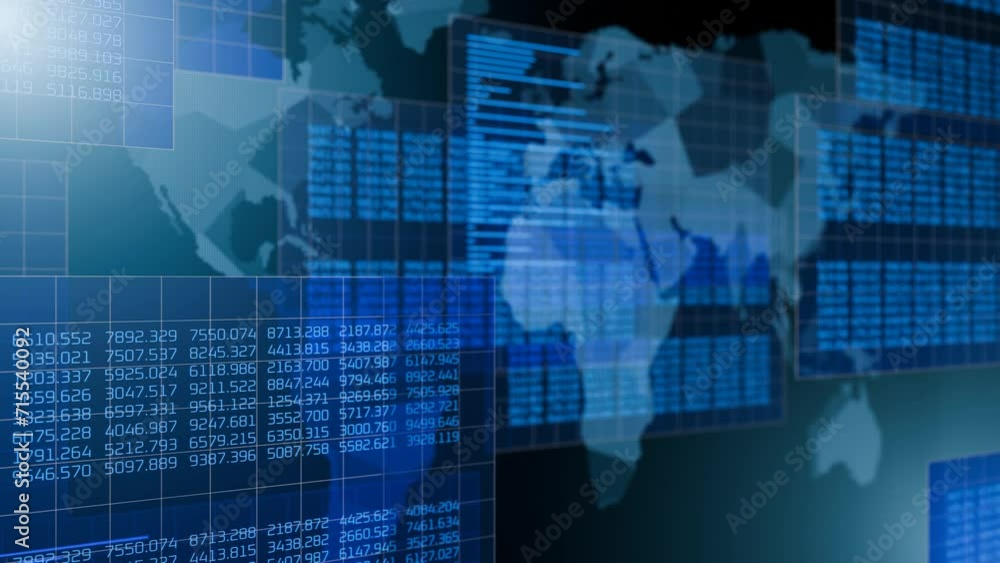 Artificial intelligence concept Moving pattern AI video background ...