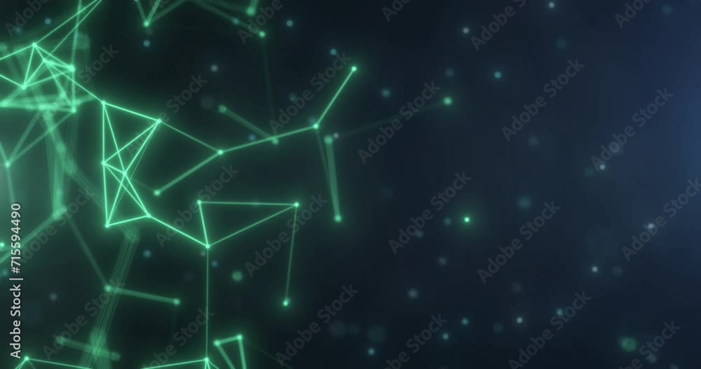 Network connection structure. Plexus of threads and knots. Abstract ...