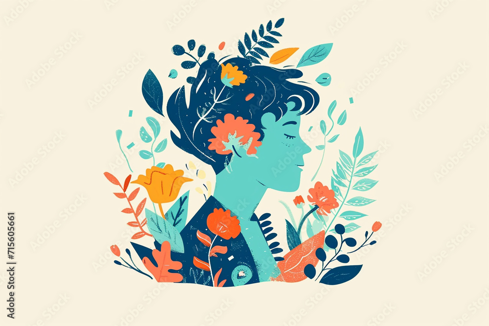 A Depiction Of A Person And Their Inner Child Symbolizing Inner Child