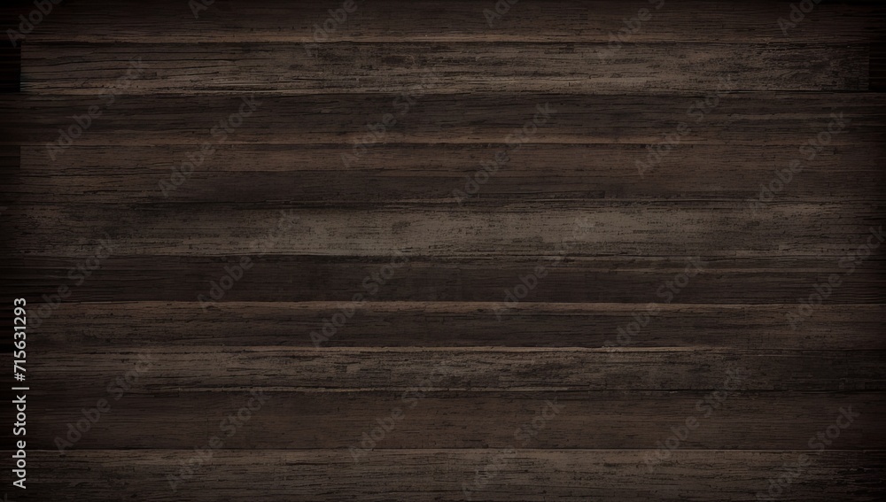 Horizontal Oak Wood Panel Texture Background with Brown Planks, Old ...