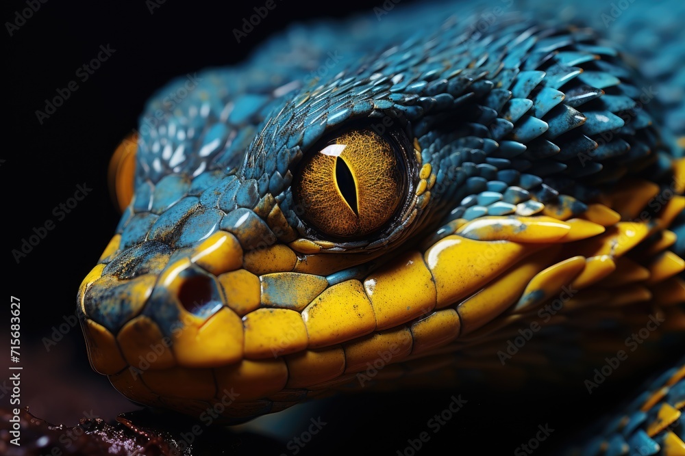 Mesmerizing and mysterious, the scaled reptile's piercing gaze captures ...