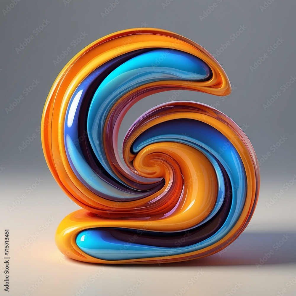 Design 3D liquid fonts with AI. Explore the fluidity of typography ...