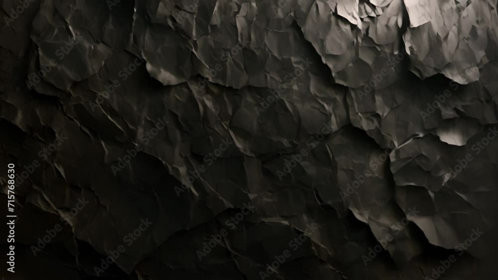Black crumbled paper background texture. Black crumpled paper texture ...