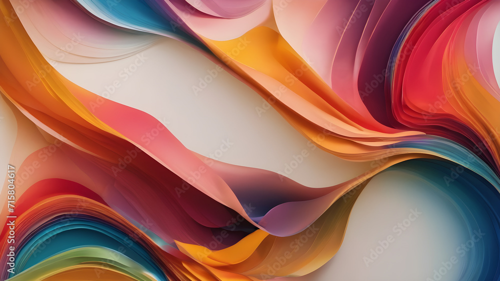 Artifical Intelligence generated template elements. Modern Brochure ...