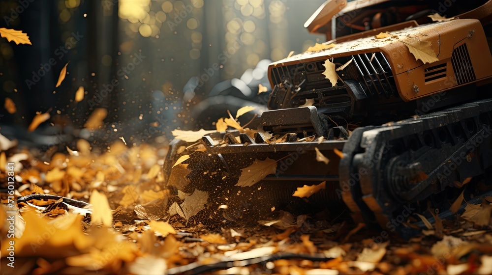 details of the leaf harvesting process, demonstrating the textures of ...