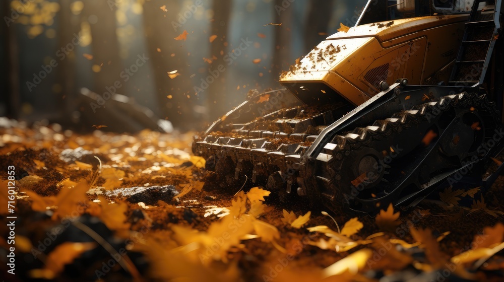 Fotka „details of the leaf harvesting process, demonstrating the ...